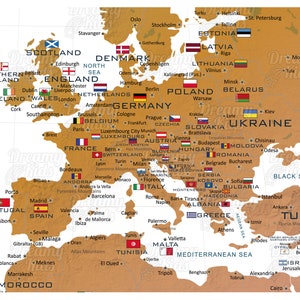 World Map Wallpaper Ramovable Map Wallpaper Peel and Stick - Etsy