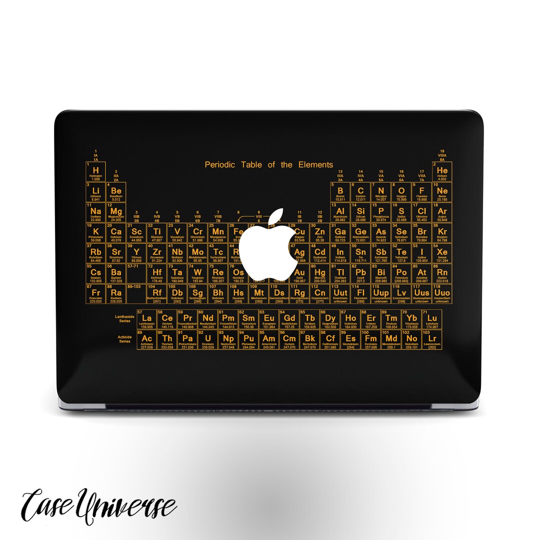 Chemistry MacBook M4 Case Periodic Table of Elements MacBook Air M3 ...