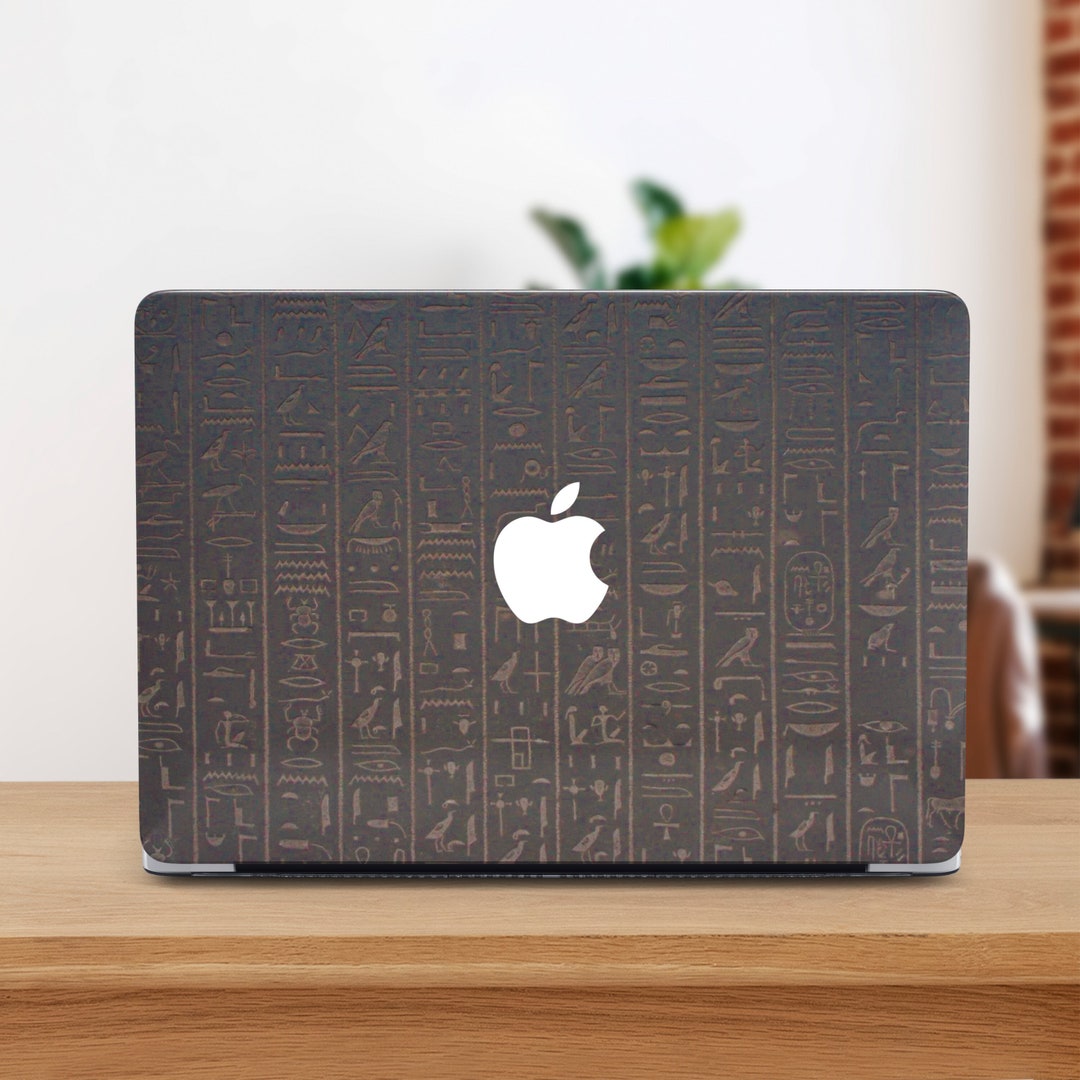 Egyptian Ierogliphs MacBook M4 Case Egyptian Wall Signs MacBook Air 15 ...