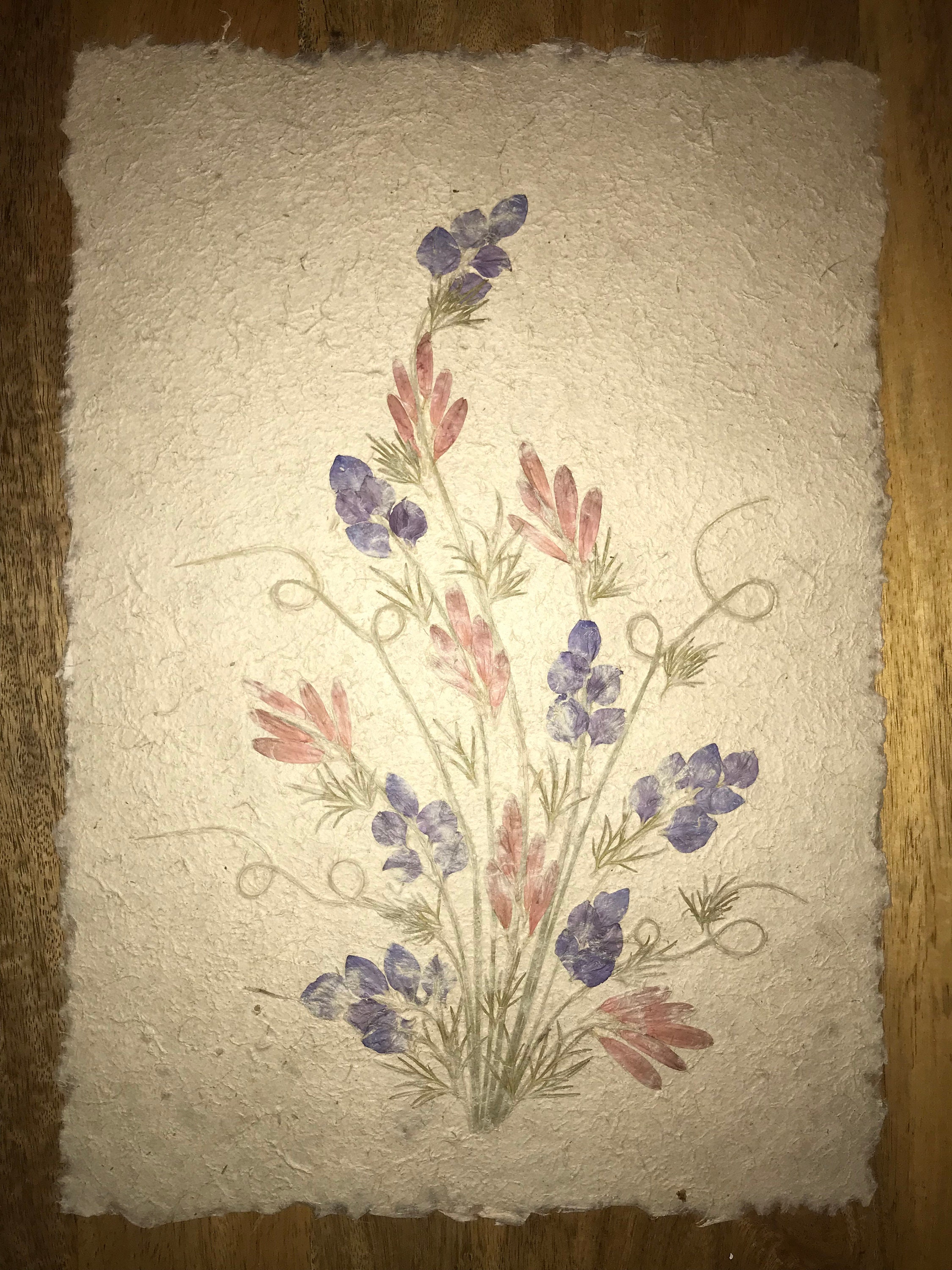 Flower Paper Madagascar Art - Etsy