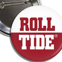Alabama Gameday Buttons | Gameday Accessories | Roll Tide - Etsy