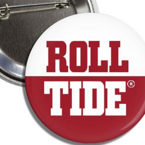 BAMA DAD University of Alabama Parent 2.25 Button Pin - Etsy