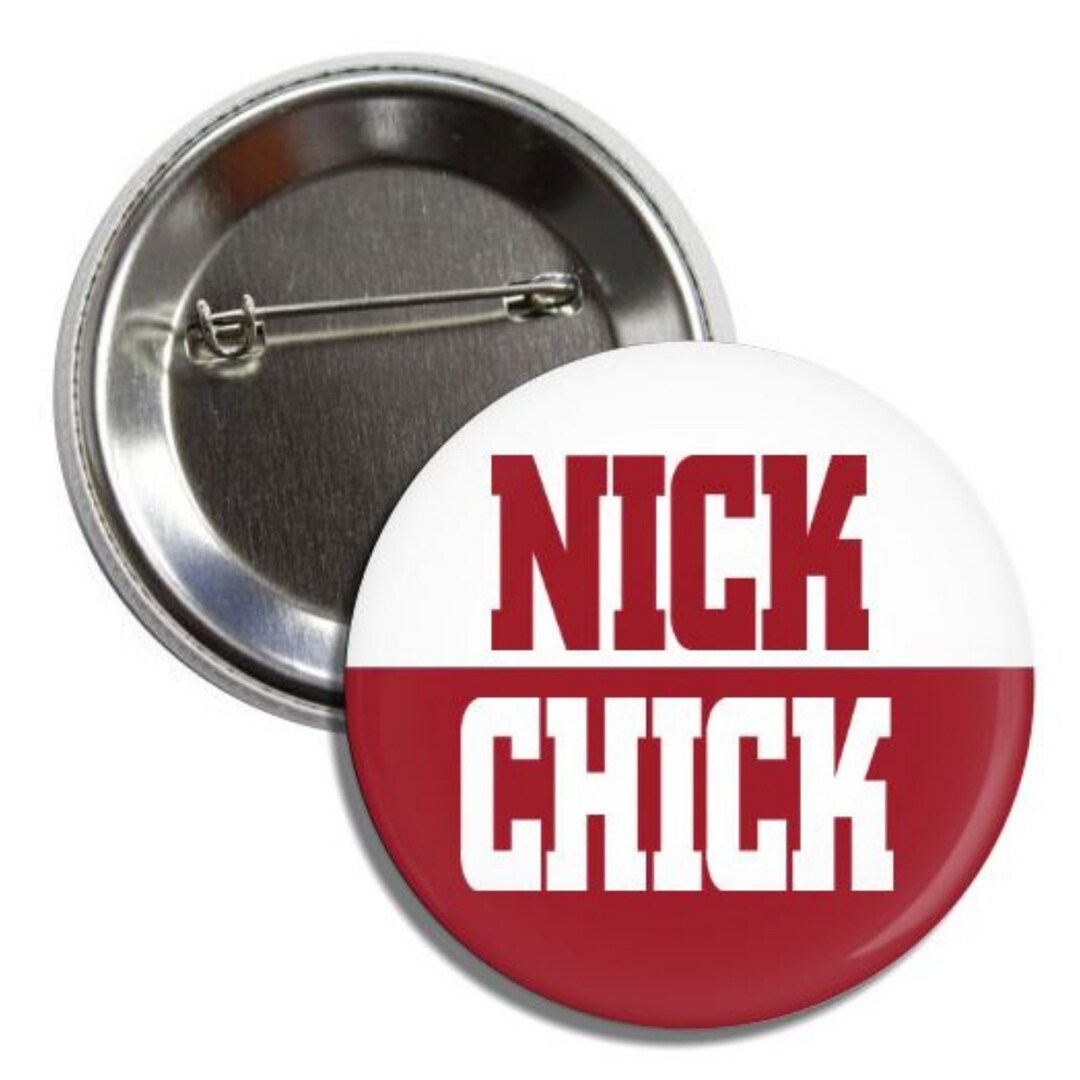 NICK CHICK Alabama Football Gameday 2.25" Button Pin Badge - Etsy