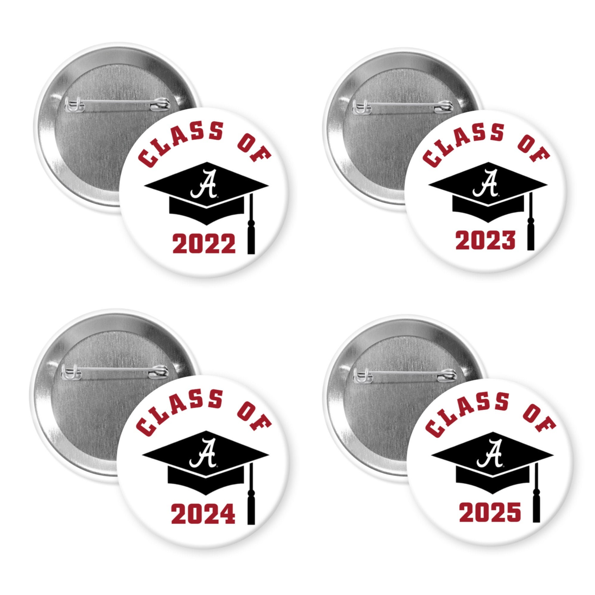 University of Alabama Class of Buttons 2.25" Button Pin Back Badge - Etsy