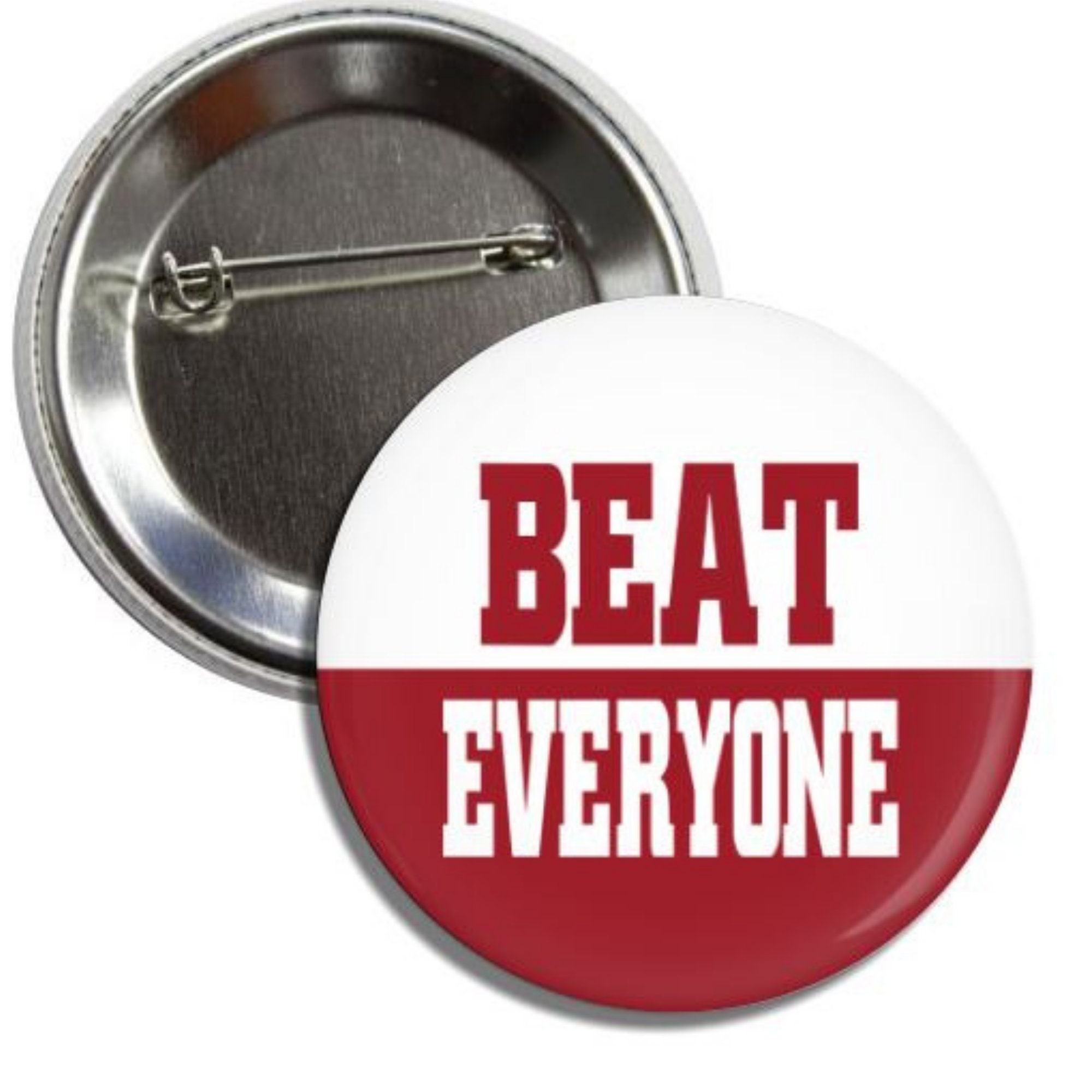 BEAT EVERYONE Alabama Crimson Tide 2.25” Gameday Buttons Pins Badges - Etsy