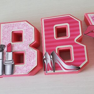 Barbie 3D Letters / Barbie Letters / Barbie Birthday Party - Etsy