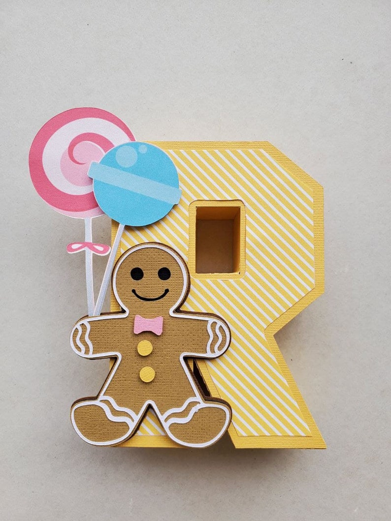 Candy 3d Letters/ Candy Birthday Party - Etsy