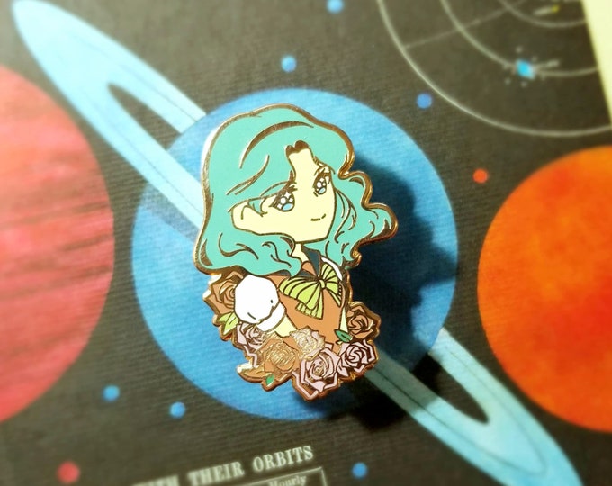 Sailor Moon: Michiru Enamel Pin - Etsy