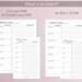 Week at a Glance Printable | A4 A5 US Letter US Half Letter | Weekly ...