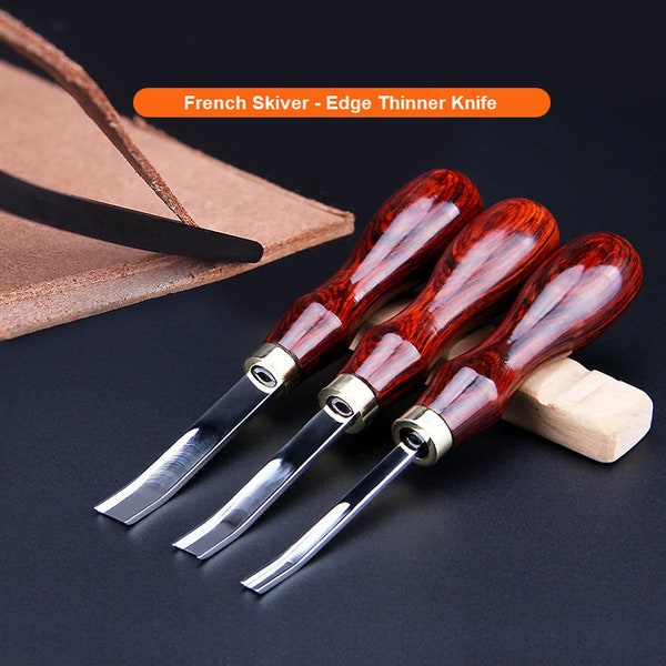 Leather Skiver - Etsy