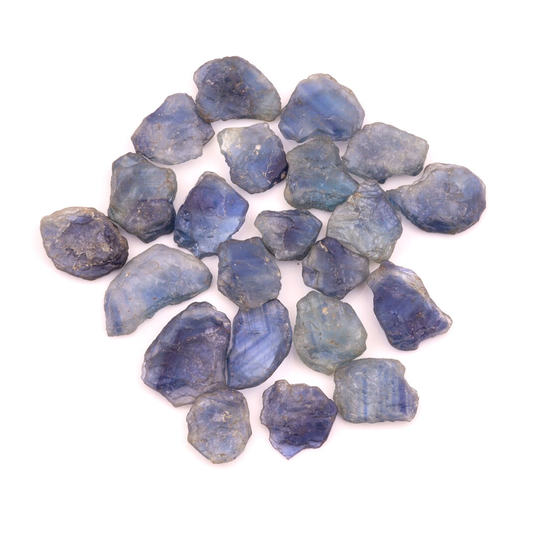 Sapphire Rough, Natural Blue Sapphire Gemstone Raw, Loose Gemstone ...