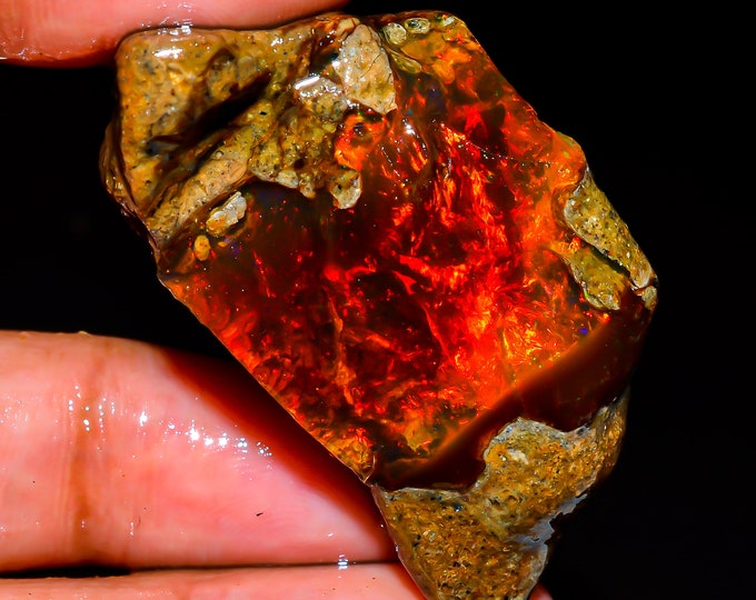 Opal Rough, Ethiopian Opal Raw, Loose Gemstone Opal Rough, Opal Crystal ...