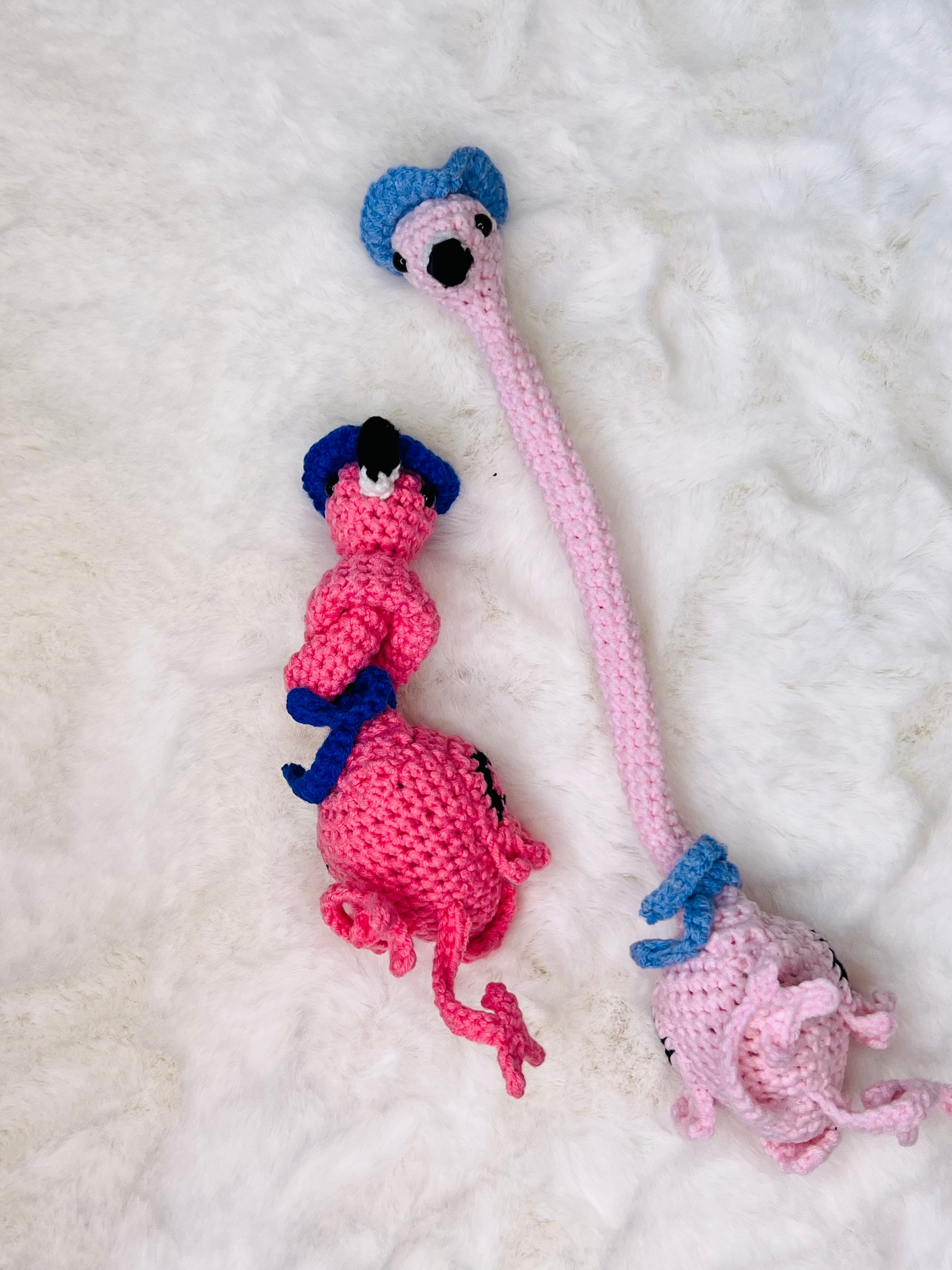 Long Neck Flamingo Crochet Pattern | Amigurumi Bird Toy (PDF) - Etsy