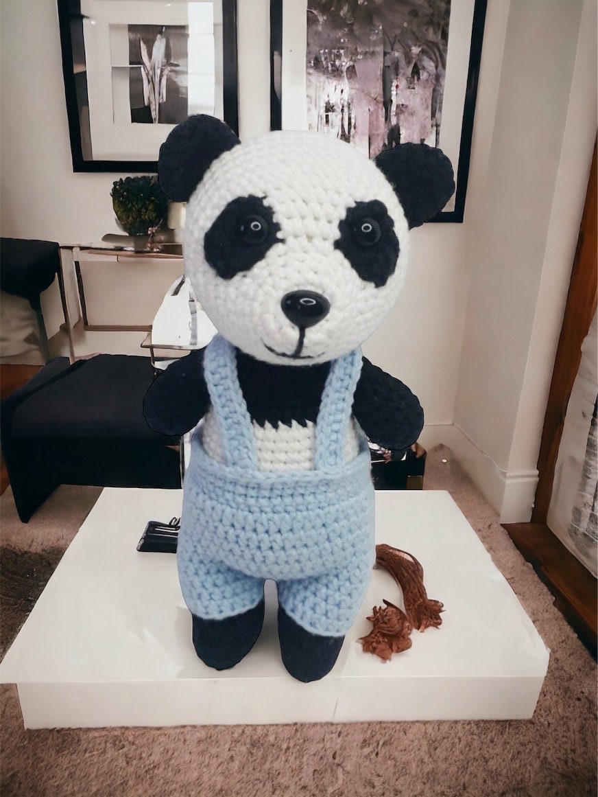 Panda Crochet Pattern, Animals Crochet PDF, Panda Amigurumi Pattern - Etsy