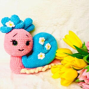 Snail Crochet Pattern, Cute Snail Digital Pattern, Snail Amigurumi PDF ...