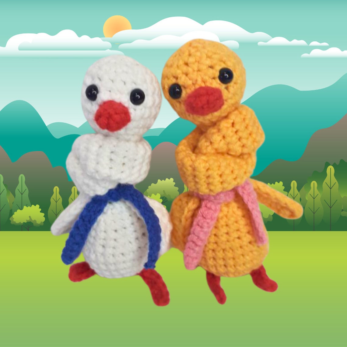 Long Neck Goose Crochet Pattern, Beginner-friendly (PDF Pattern) - Etsy