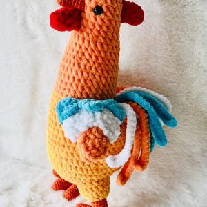 Rooster Crochet Pattern, Chicken Digital Pattern - Etsy