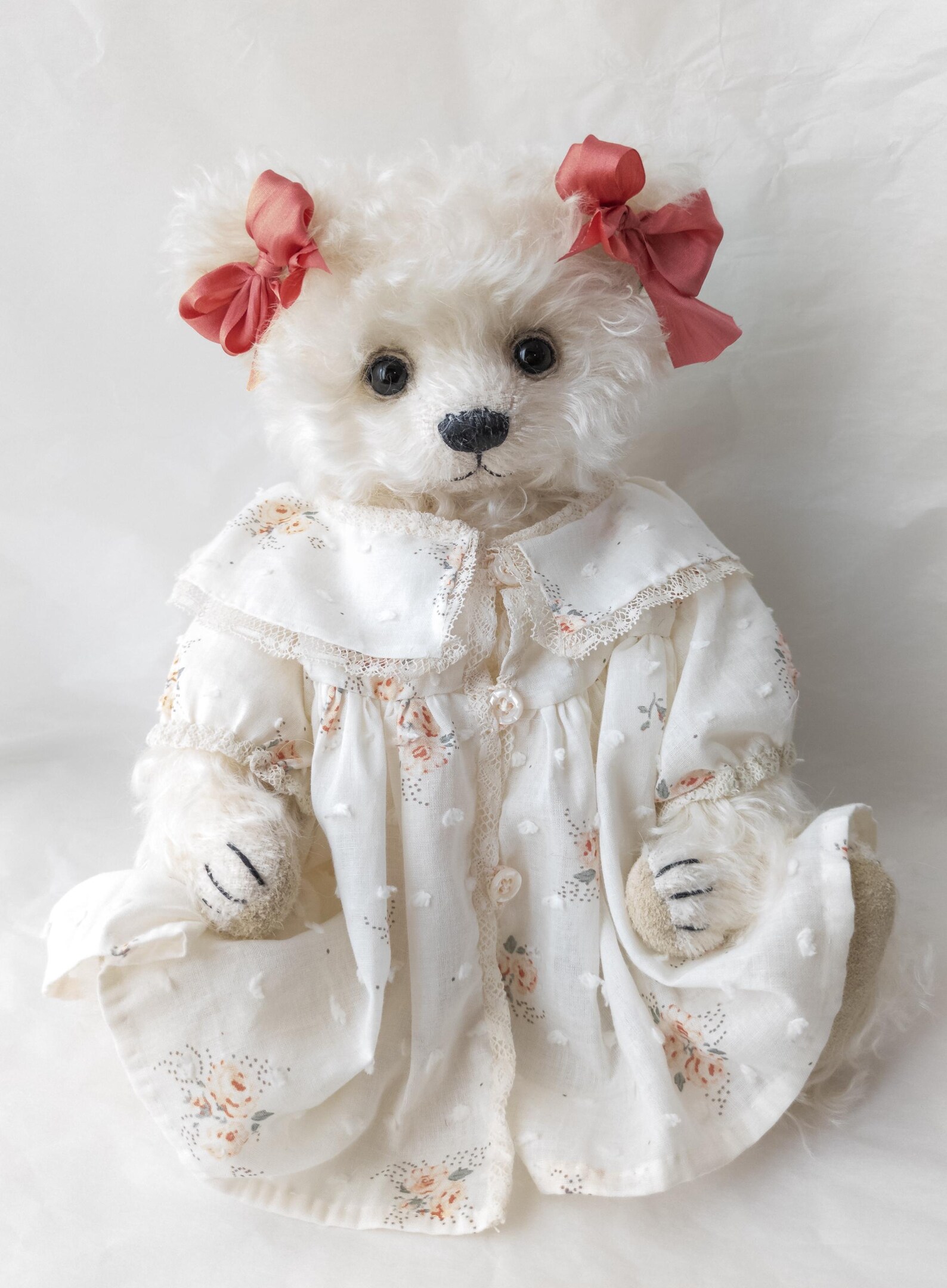 28cm Kid Mohair Teddy Bear Meg - Etsy