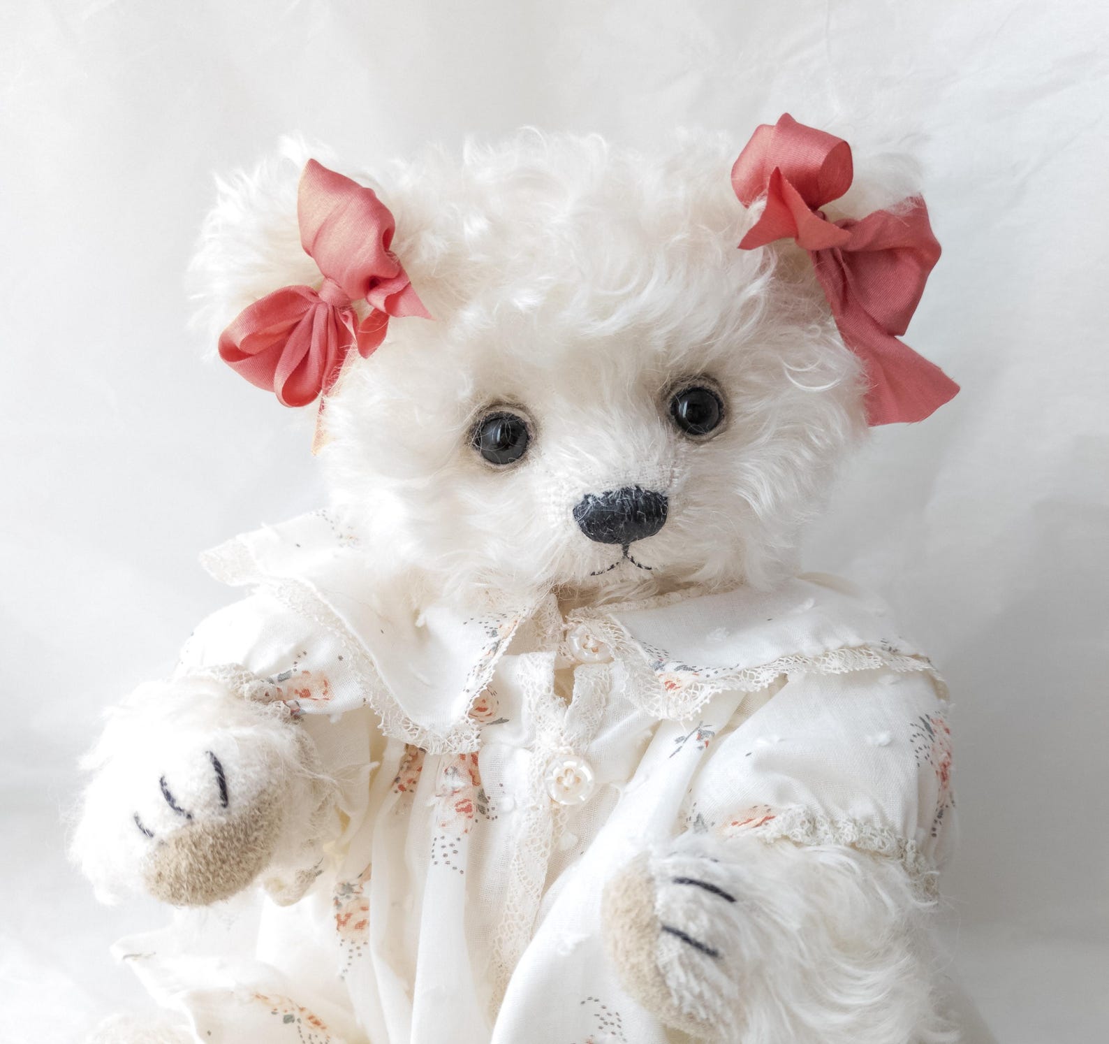 28cm Kid Mohair Teddy Bear Meg - Etsy