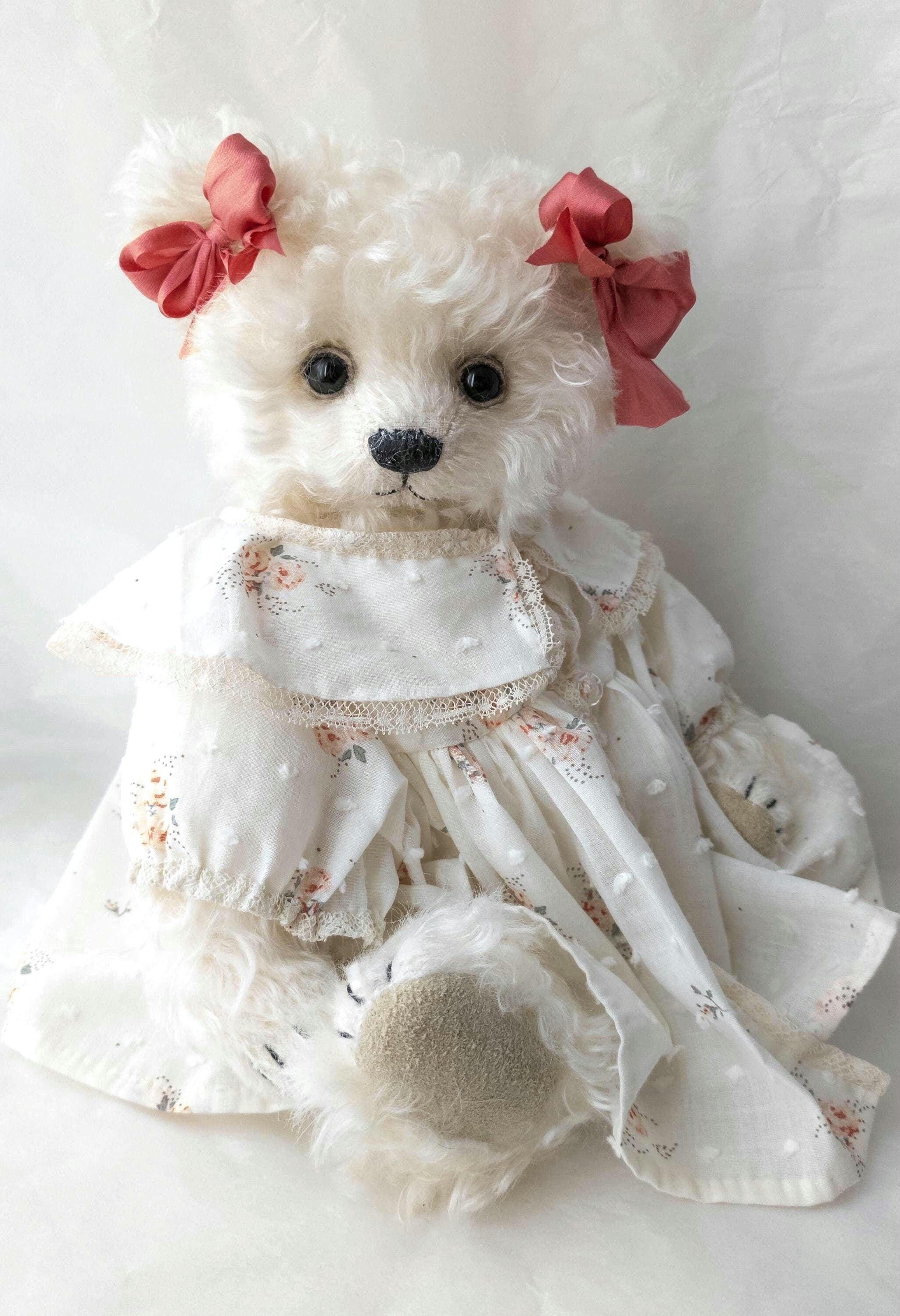 28cm Kid Mohair Teddy Bear Meg - Etsy