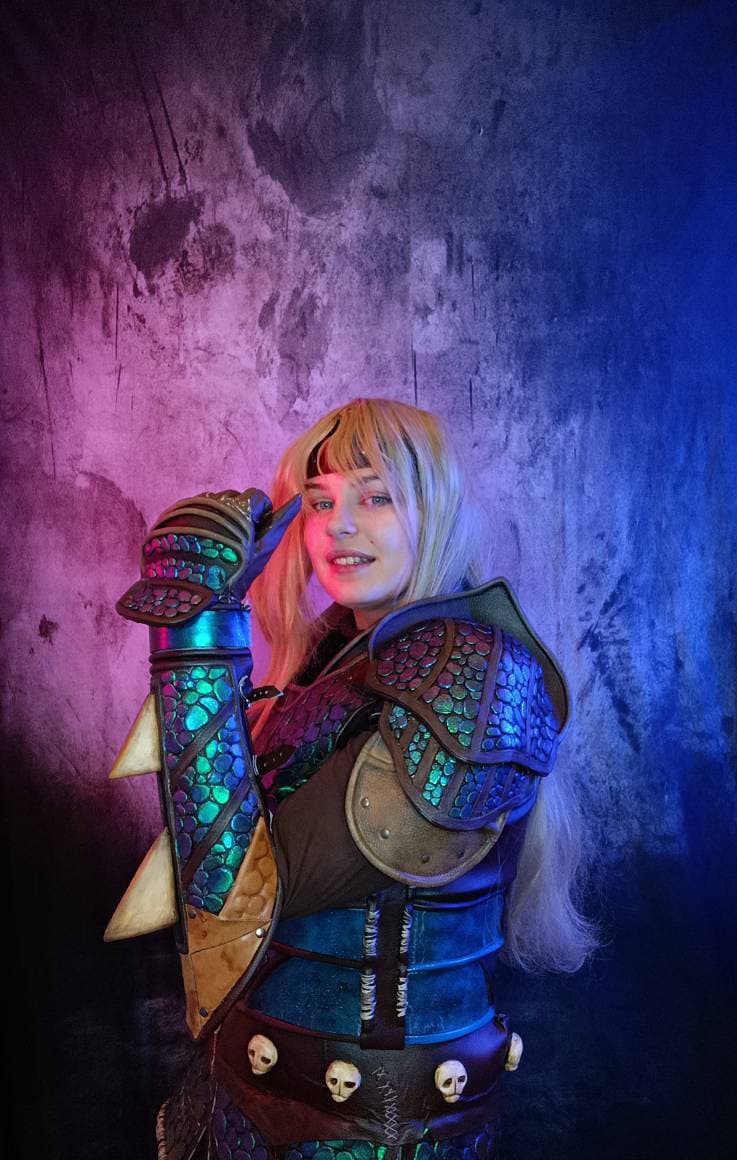 Astrid Iridescent 'how to Train a Dragon' Costume - Etsy