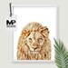 Lion Print Jungle Nursery Wall Art Downloadable Prints. African ...