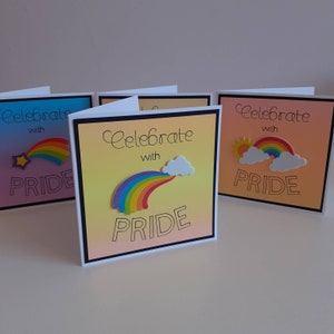 Pack of 4 Cards to Celebrate LGBTQ Pride | Etsy