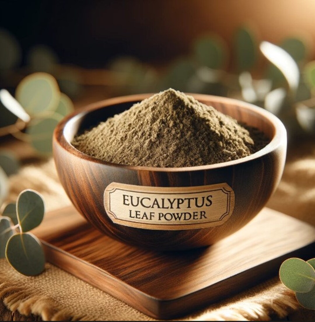 Organic Eucalyptus Leaf Powder Versatile Aromatherapy and Soap Making ...