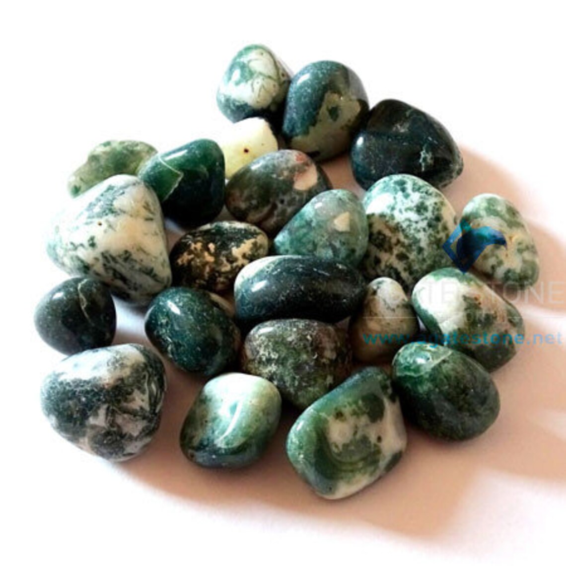 Tree Agate Tumbled Stone Gemstone Healing Chakra Stones - Etsy