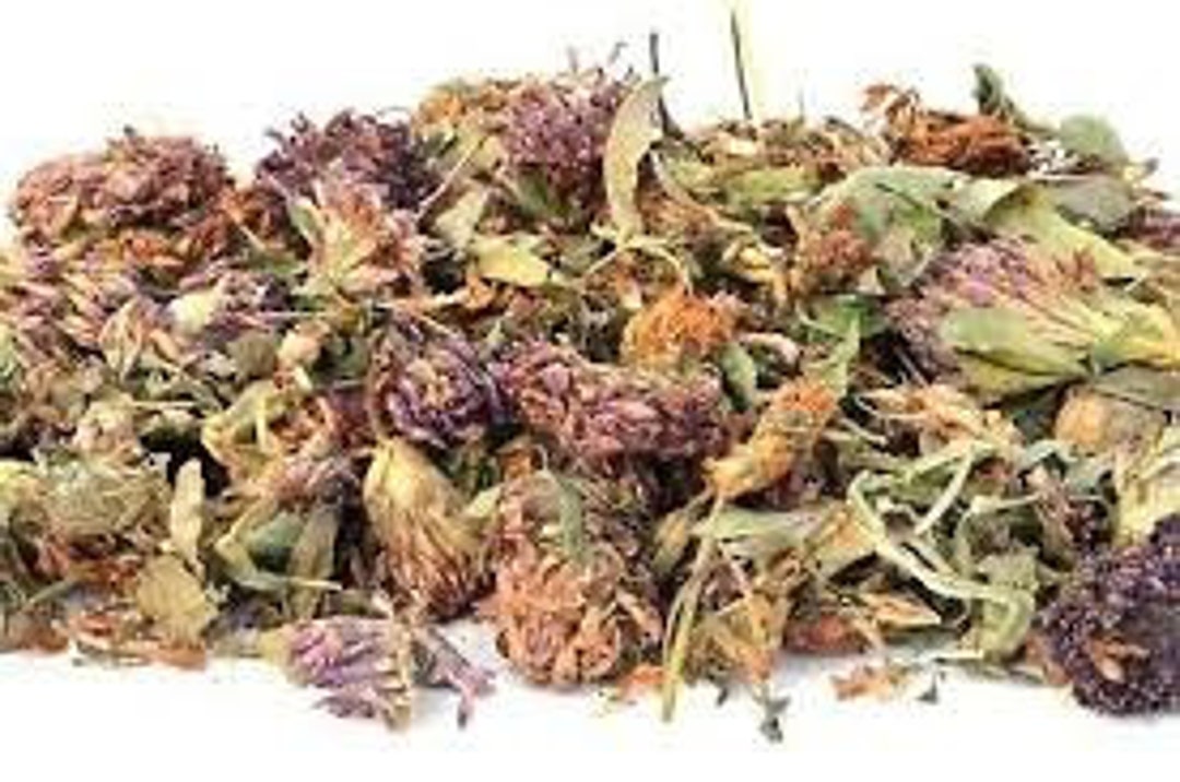 Red Clover Tops Whole Organic Dried Herbs Herbal Herbalism Aromatherapy ...