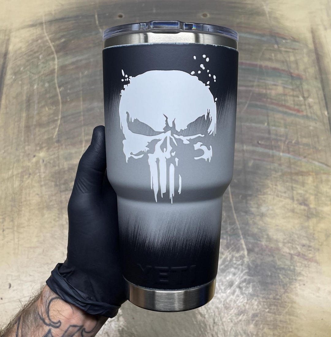 Frank Castle Themed Ready to Ship Dishwasher Safe Drinkware Created by ...