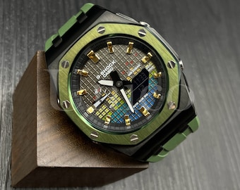 Casioak Green Dial - Etsy