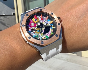 Casioak Rose Gold Rainbow - Etsy