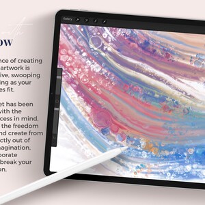 Acrylic Pour Brush Bundle for Procreate App on iPad - Fluid Art ...
