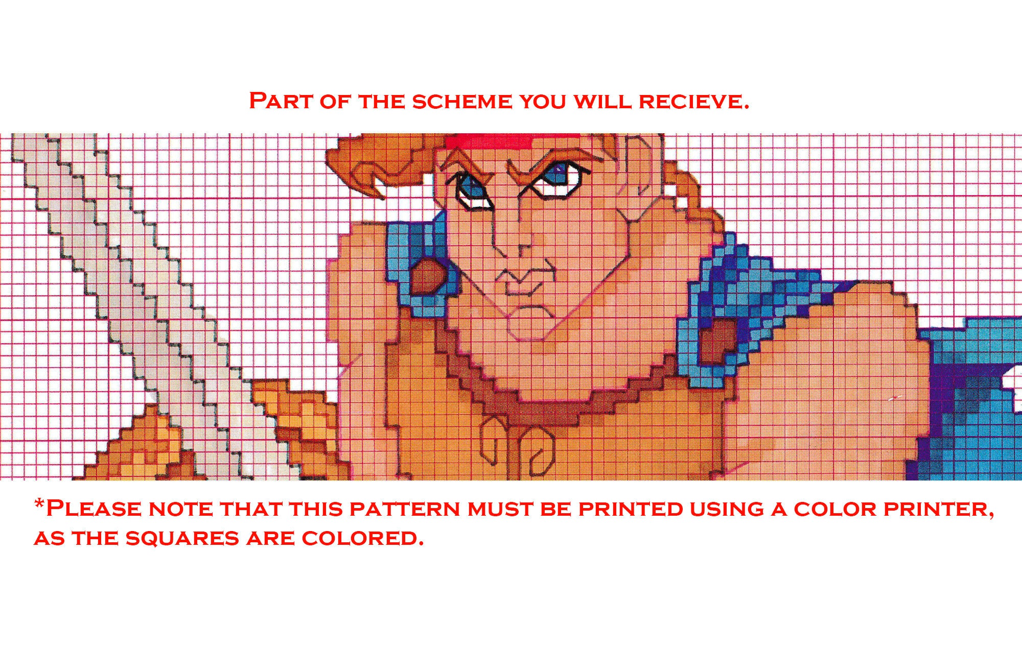 Hercules Vintage Cross Stitch Patterns to Download PDF File - Etsy