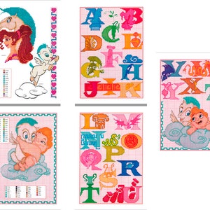 Hercules Vintage Cross Stitch Patterns to Download PDF File - Etsy