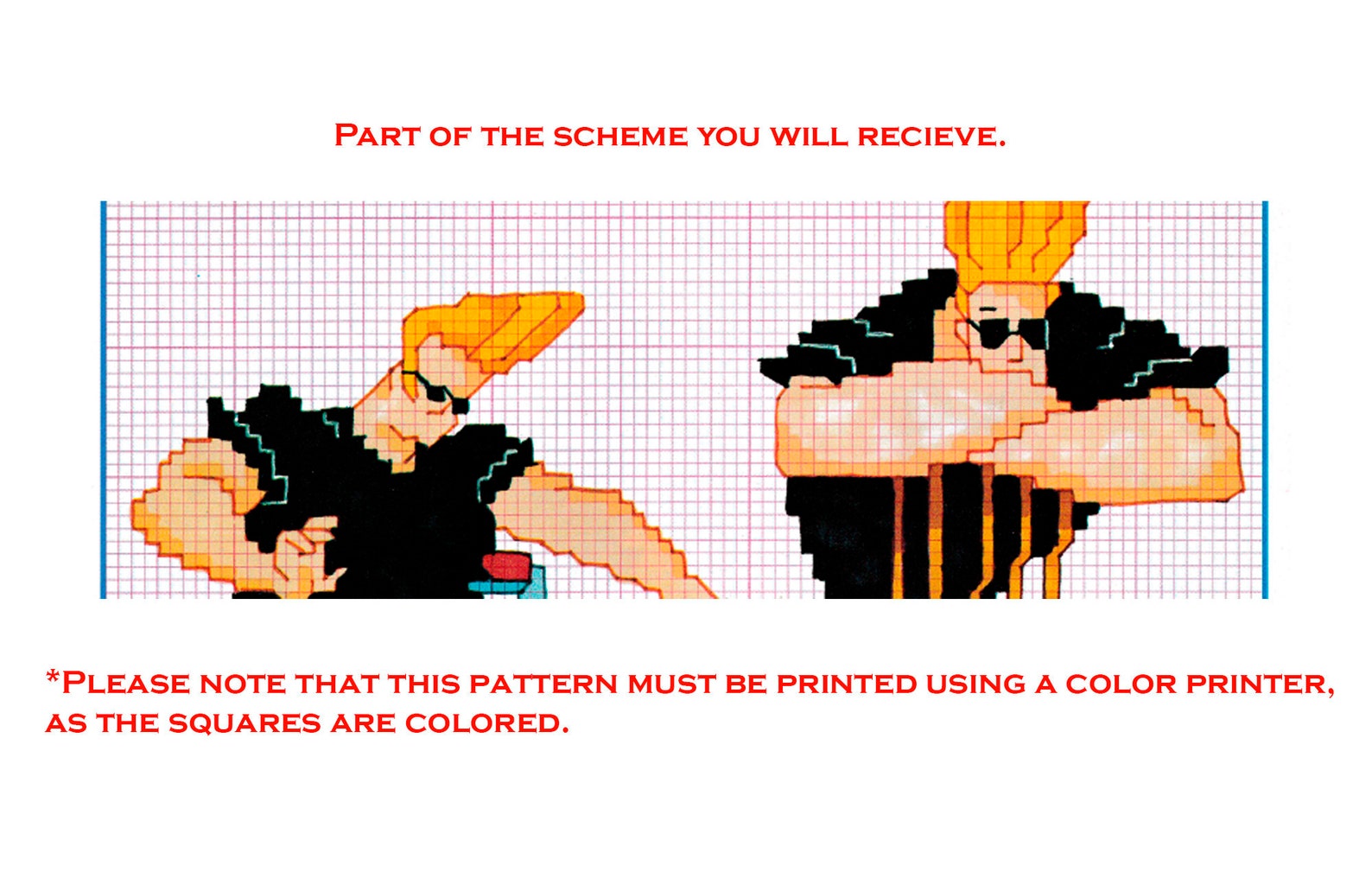 Cartoon Network Characters Vintage Cross Stitch Patterns to - Etsy ...