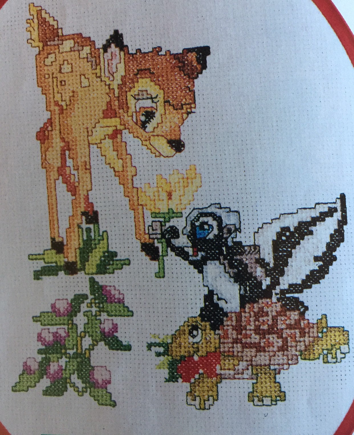 Set of Bambi Vintage Cross Stitch Patterns to Download - PDF File - Etsy