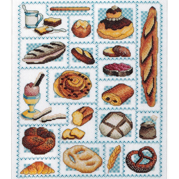 Bread Cross Stitch - Etsy
