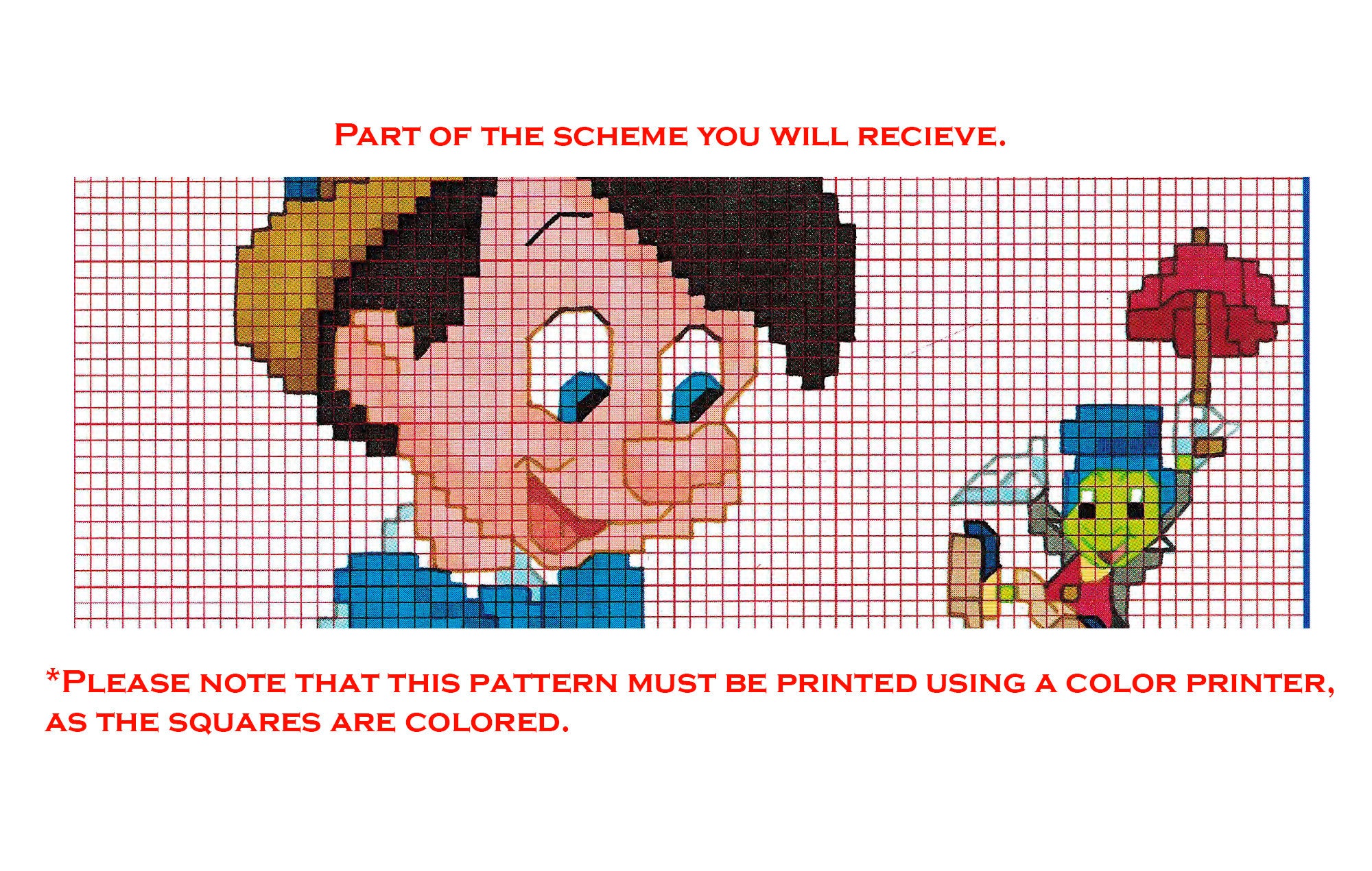 Set of Pinocchio Vintage Cross Stitch Patterns to Download - Etsy