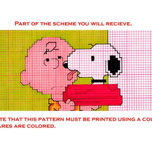 Set of Charlie Brown and Friends Vintage Cross Stitch Patterns to ...