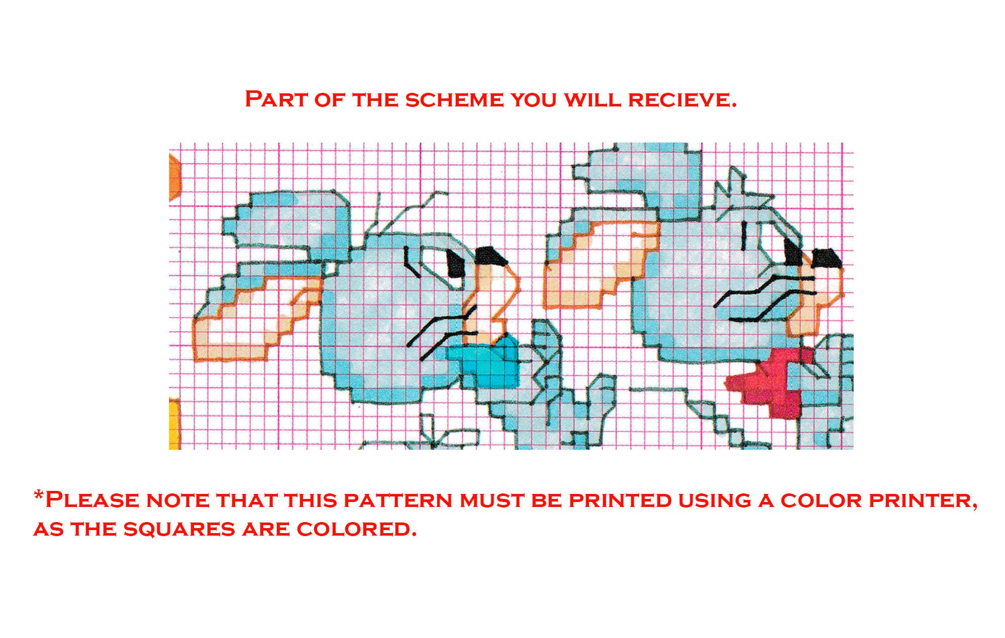 Pixie and Dixie Set of Vintage Cross Stitch Patterns to - Etsy