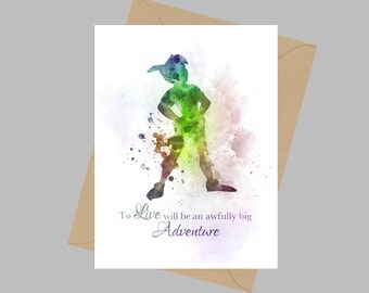 Peter Pan Card - Etsy UK