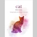 Cat Definition Quote ART PRINT Animal Pet Gift Wall Art - Etsy