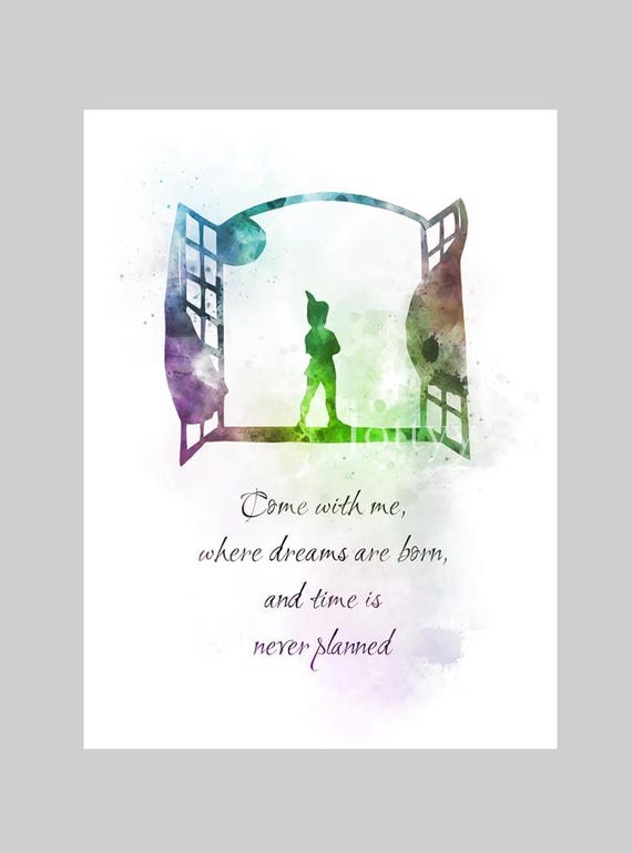 Peter Pan Rare Quotes Peter Pan Characters Wall Decals Quotes
