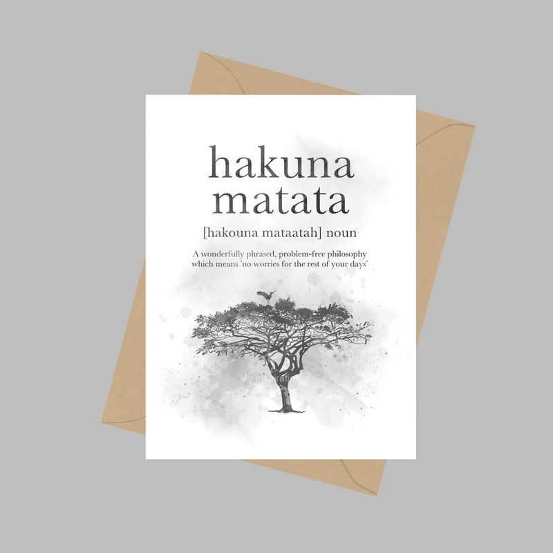 Hakuna - Etsy