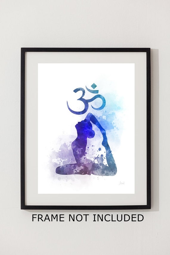 Yoga Symbols Art Painting