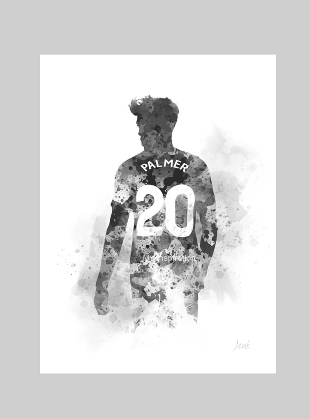Buy Cole Palmer ART PRINT Chelsea, Football, Sport, Gift, Wall Art ...