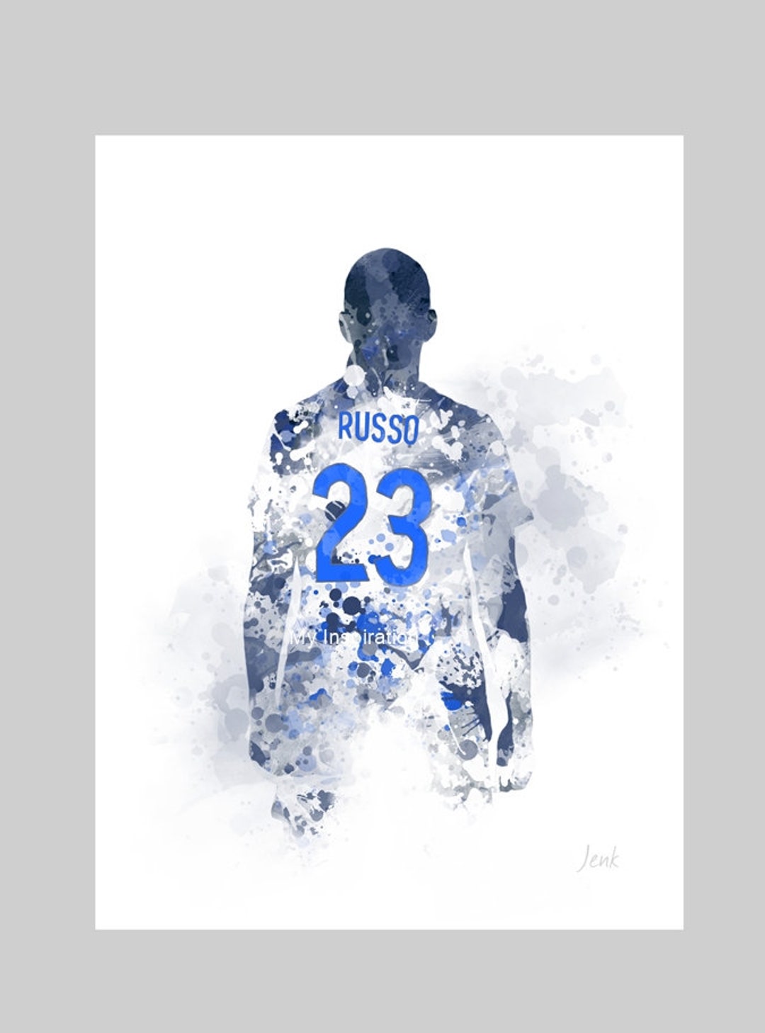 Alessia Russo ART PRINT England Ladies, Football, Sport, Gift ...