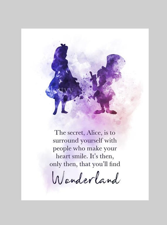Alice In Wonderland Quote Wallpaper